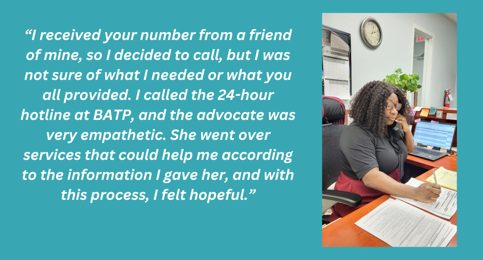 24 Hour Hotline – Bay Area Turning Point